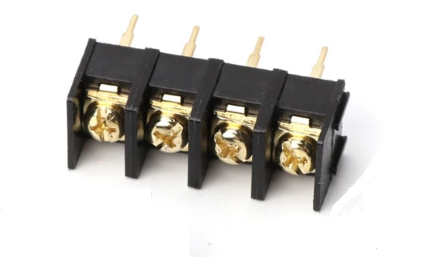 Circuit board terminal 4-pin | RumoH - Caps, Coils and Speakers