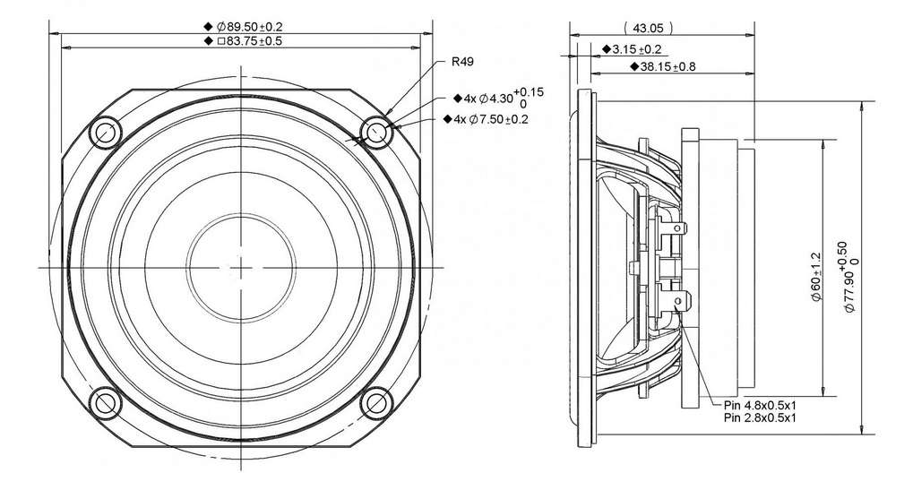 Vifa TC9-FD18/08 | RumoH - Caps, Coils and Speakers
